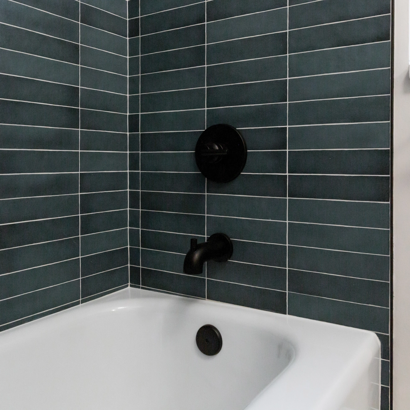 Makoto Matte Ceramic Wall Tile in Arashi Blue | Home Expo Wholesale