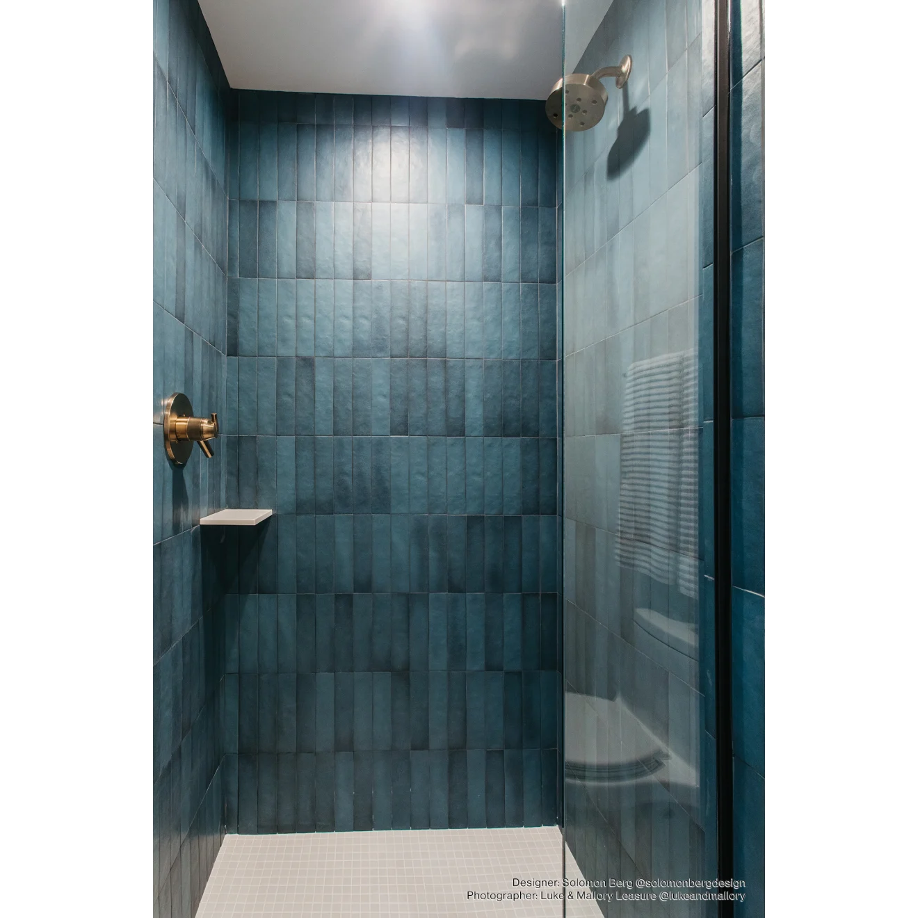 Makoto Matte Ceramic Wall Tile in Arashi Blue | Home Expo Wholesale