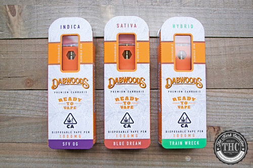 DABWOODS | Premium Cannabis Disposable Vape Pens | 1 Gram | the-herb ...