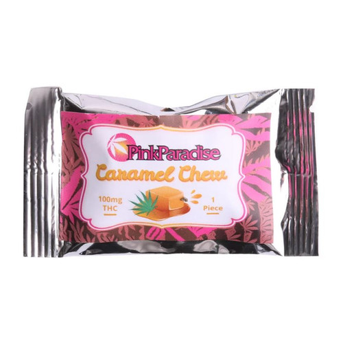 PINK PARADISE | Caramel Chew 100mg | the-herb-collective