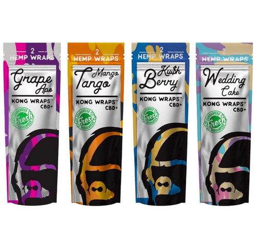 KONG WRAPS CBD+ | Organic Hemp Wraps | the-herb-collective