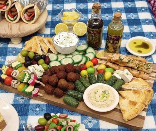 Greek Mezze Platter | DollysDiningRoom