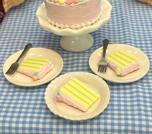 Birthday Cake Slice | DollysDiningRoom