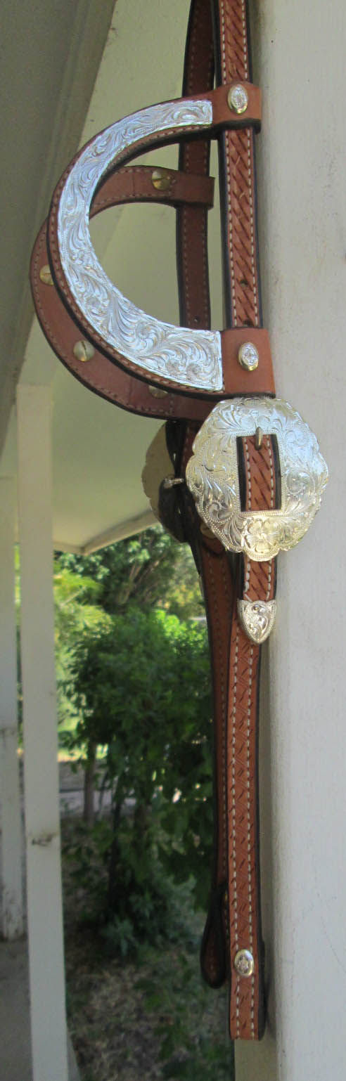 SILVER PLATE HEADSTALLS | Just 4 Show Saddlery
