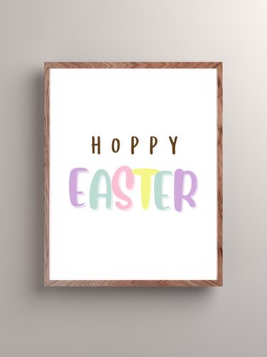 Hoppy Easter PRINTABLE | Planted Creative