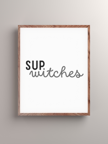 Sup Witches PRINTABLE | Planted Creative