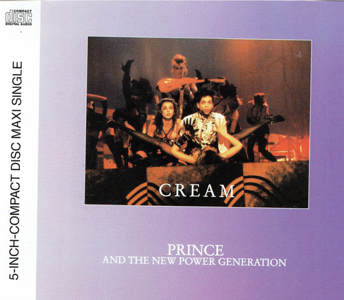 Prince - Cream CD Single UK: 1991 | Glam Slam