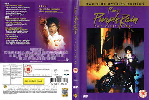 Purple Rain 20th Anniversary 2 DVD DVD-Video Region 2 Prince | Glam ...