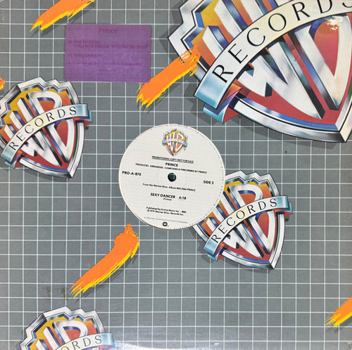Prince – Still Waiting 12" Vinyl Promotional Single Hype UK: 1980 ...