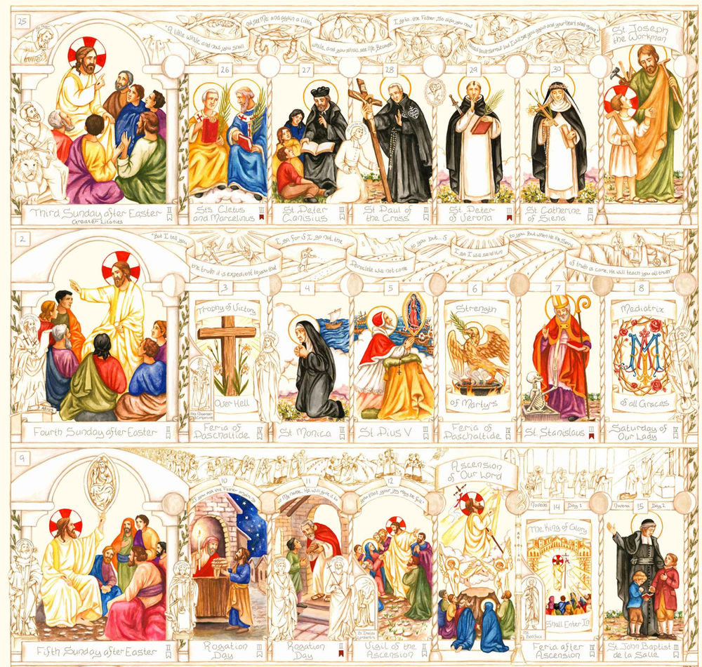 Part 2 of this years Illustrated Easter Calendar is released