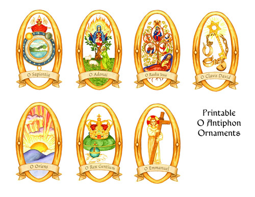 O Antiphon Printables | Liturgy of the Home
