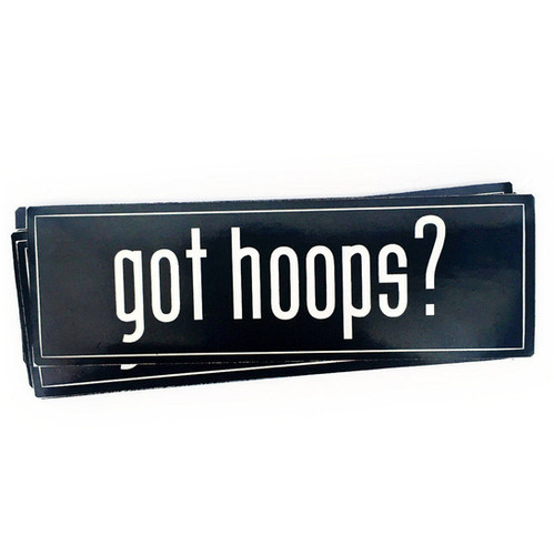 Got Hoops Vinyl Decal Sticker | Hoop Junky