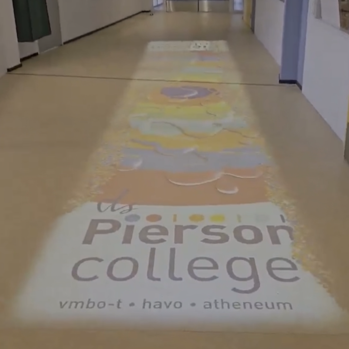 Pierson College Interactive floor | Vision2Watch