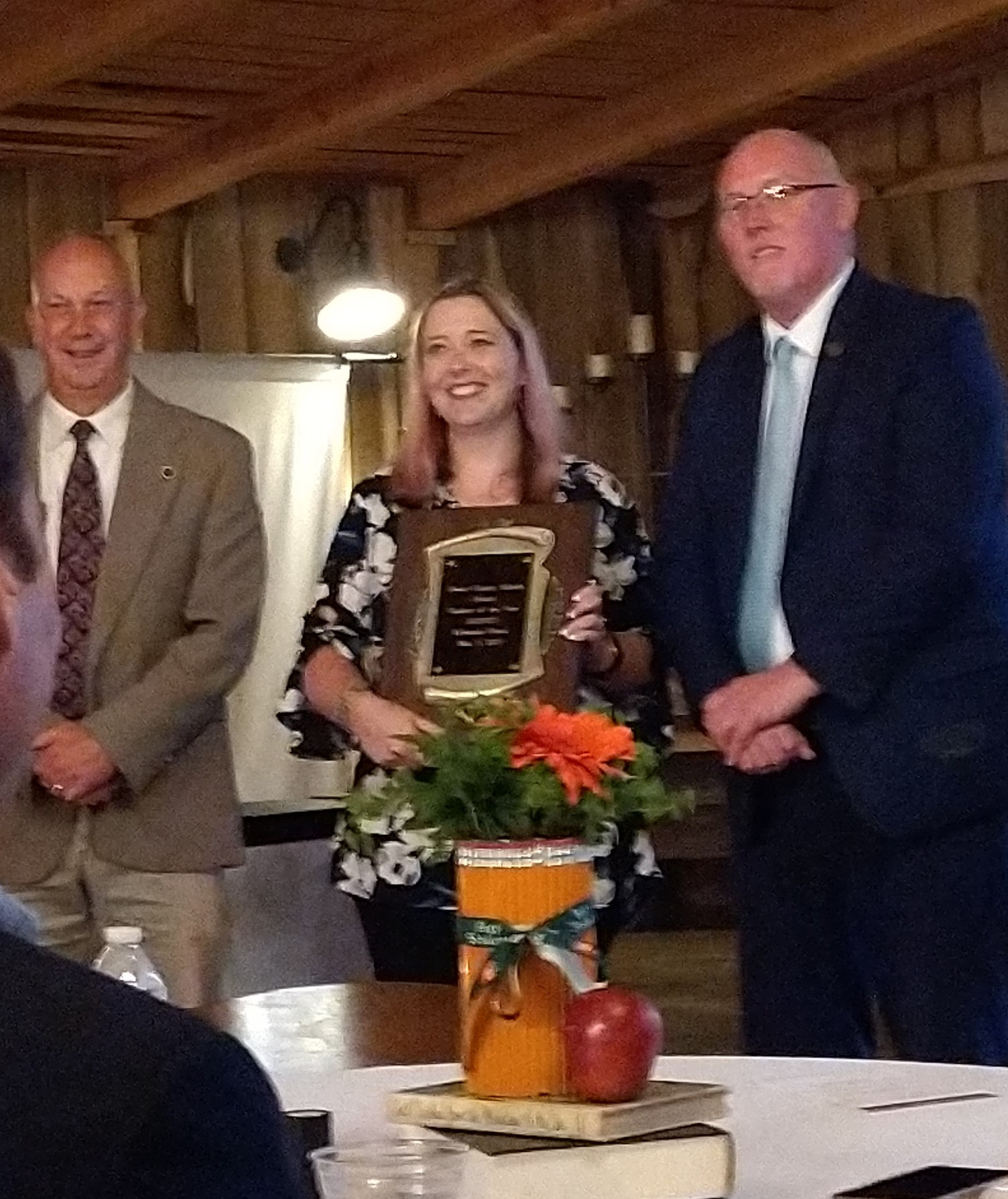 Katherine Prince, Andrew Lee Honored as District Employees of the Year