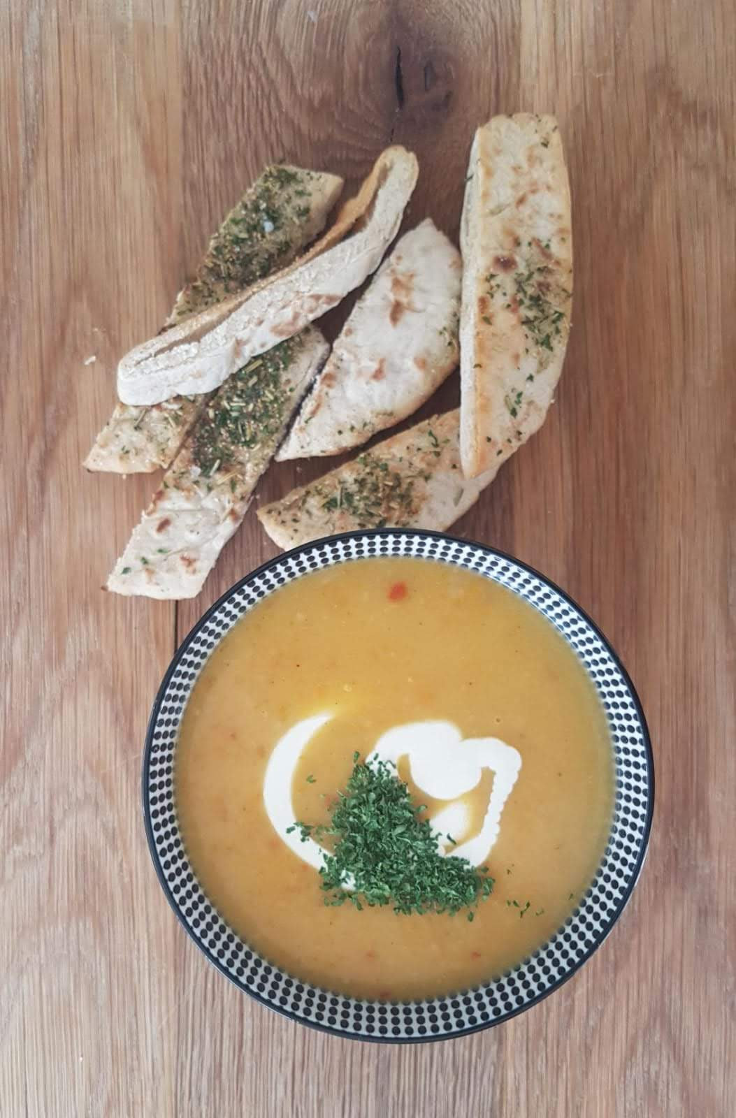 Tuscan Toasted Pitta | #Carla's Foods