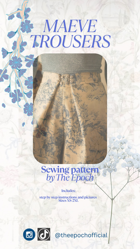 Maeve trousers SEWING PATTERN | the-epoch