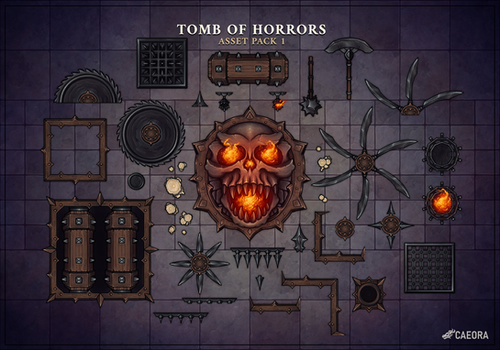 Tomb of Horrors: Asset Pack | Caeora