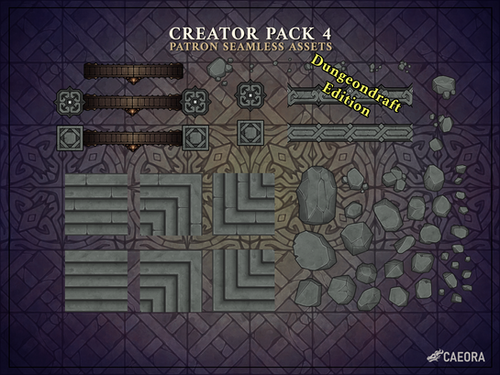 Creator Pack 4 Dungeondraft Edition | Caeora