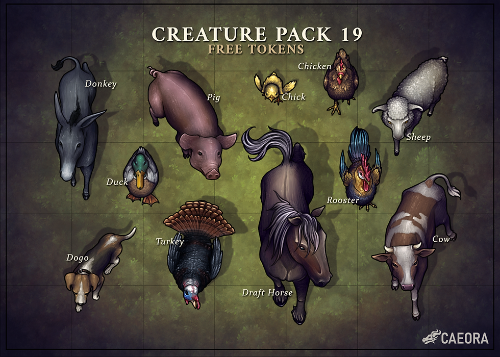 Token Packs | Caeora