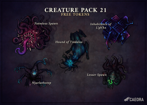 Creature Pack 21 | Caeora
