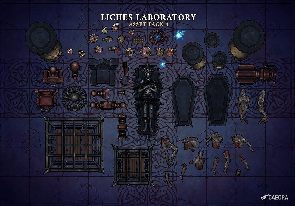 Battlemap Asset Packs | Caeora