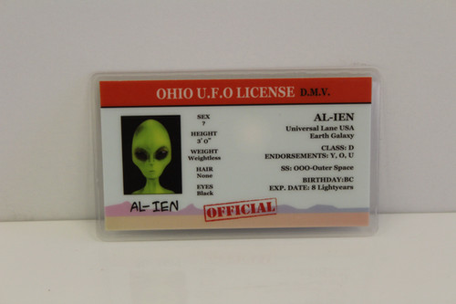 Ohio UFO License | roswellufomuseum