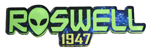 Roswell 1947 Acrylic Magnet | roswellufomuseum