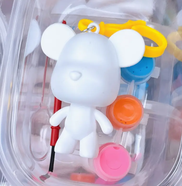 Keychain Bear DIY Paint | Sama