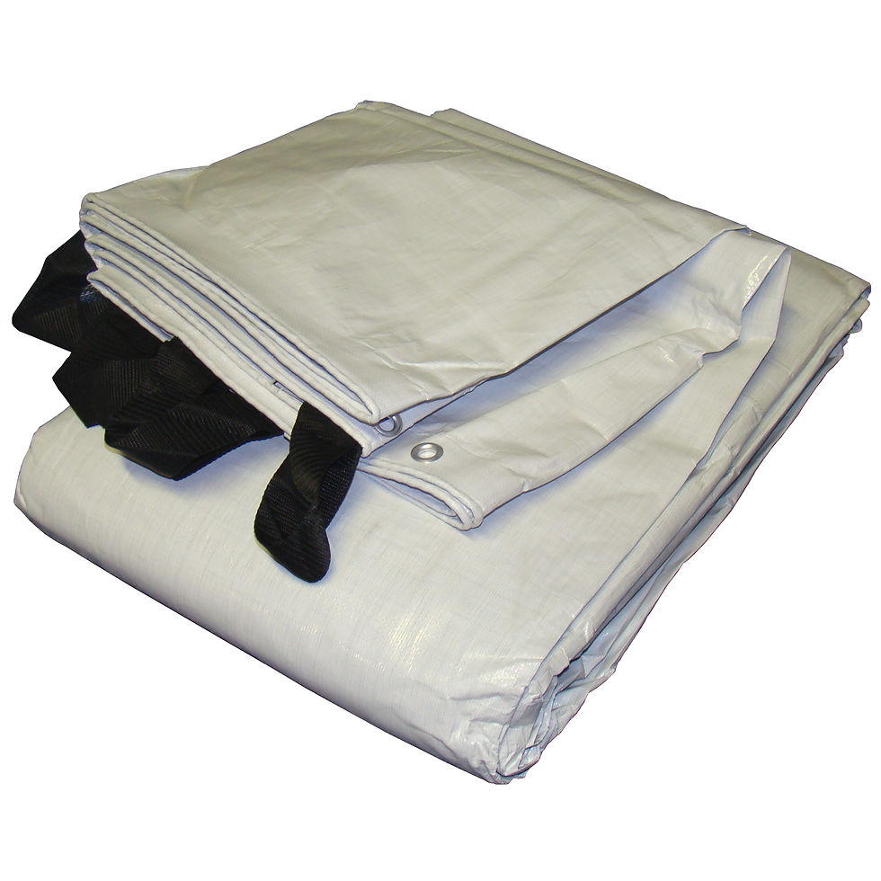 Buy Hay Tarp, Hay Cover - Reversible Extra Heavy Duty Tarp