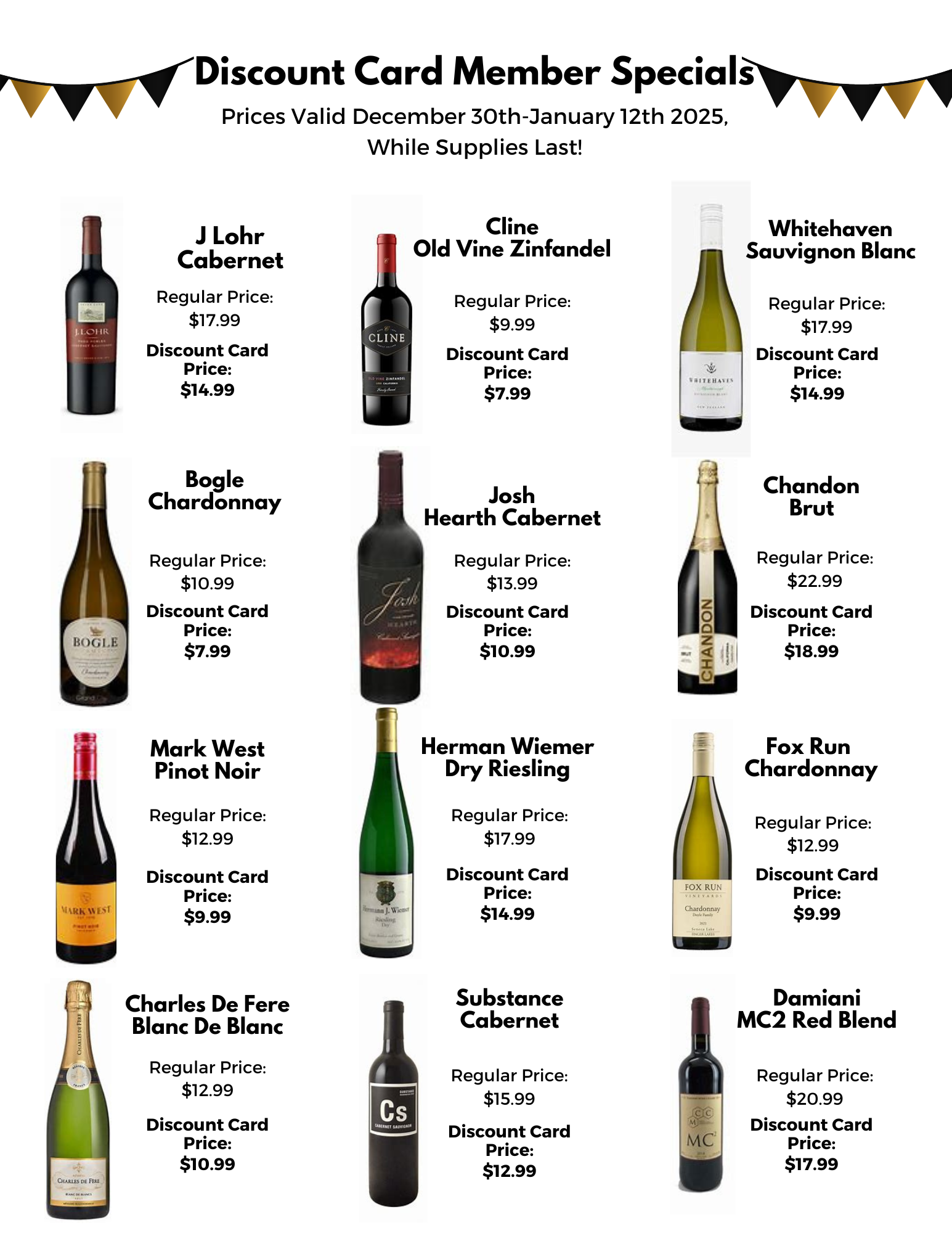 Discount Card | GCP Liquors and Wine