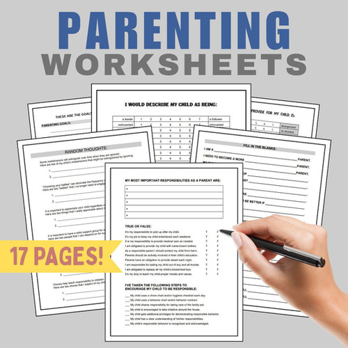 Parenting Worksheets | Parent Coach Plan