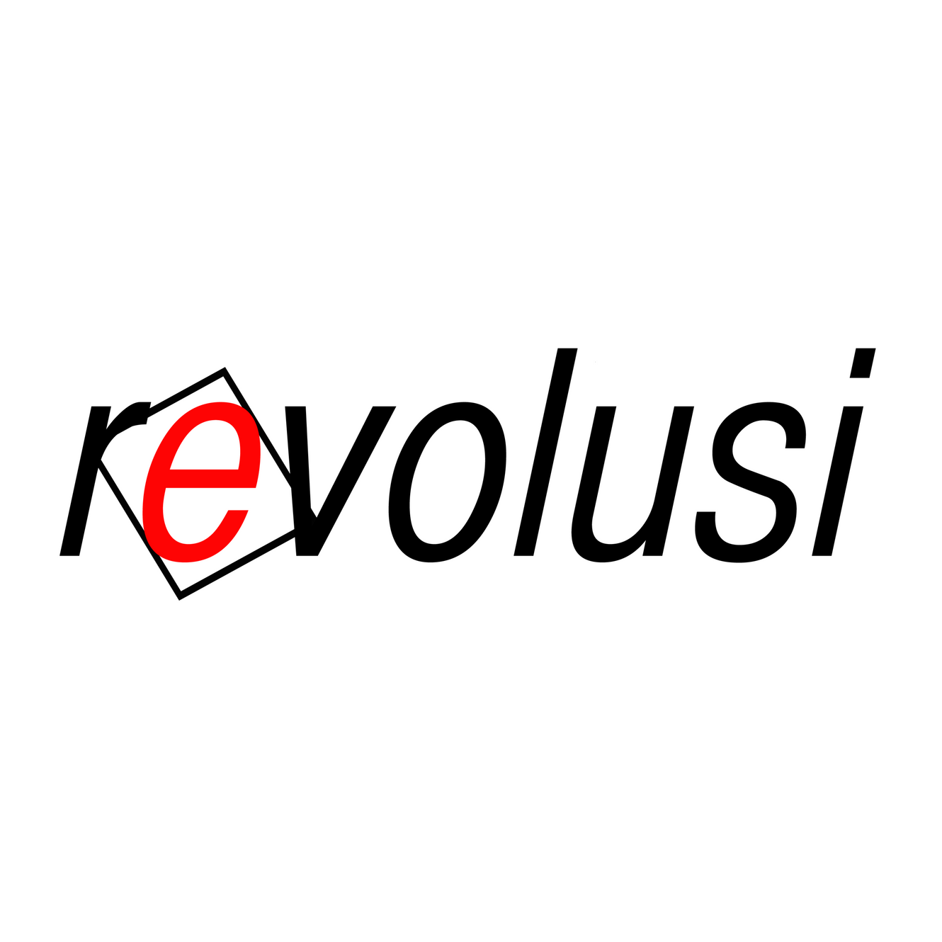 Revolusi Logo Karir Logo Revolution