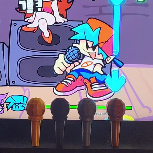 Friday Night Funkin'-Inspired Microphone Prop/Toy | Kyles360Tech