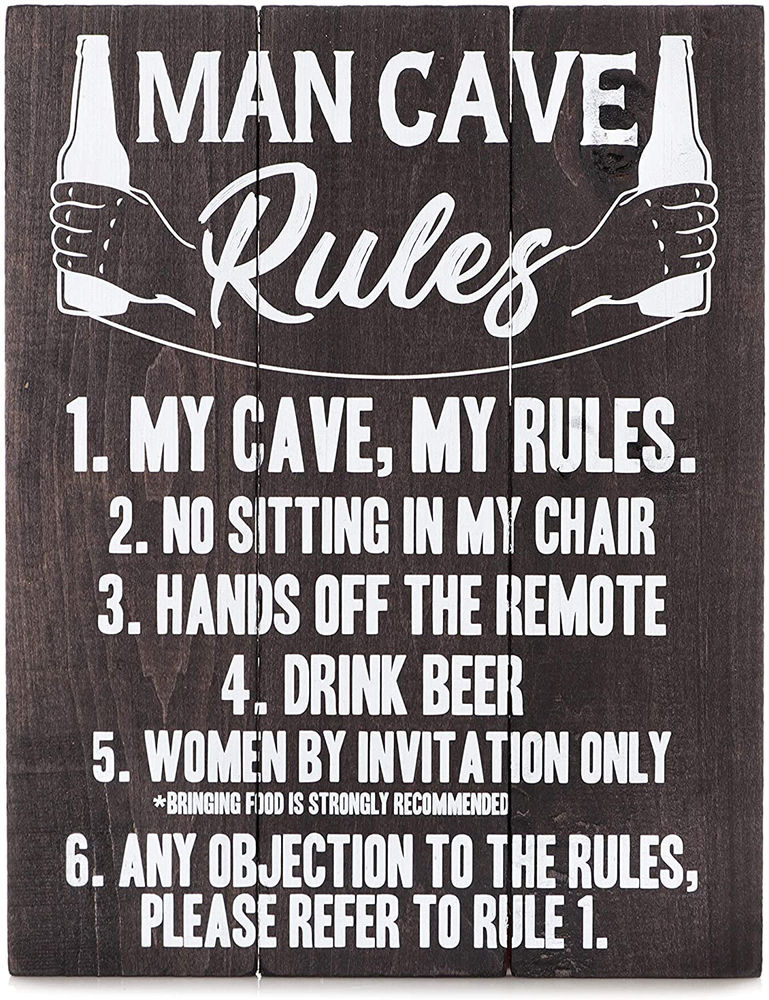 4 Funny Man Cave Signs Under $20 You Should Know About