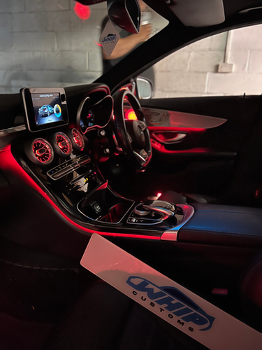 Mercedes C/GLC Full Ambient + Coding (Cars with NO Ambient from Factory)) | Whip Customs