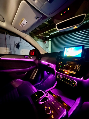 Mercedes GLE 3-64 Ambient Lighting Upgrade | Whip Customs