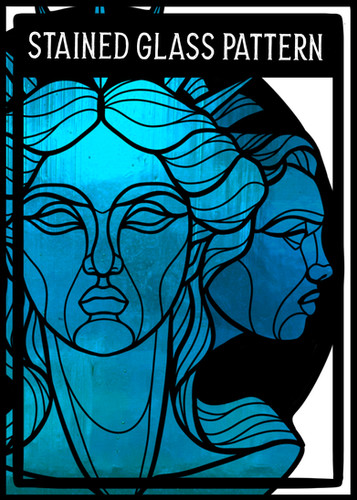 Hekate - Digital Download - Stained Glass Pattern | GildedMothStudio