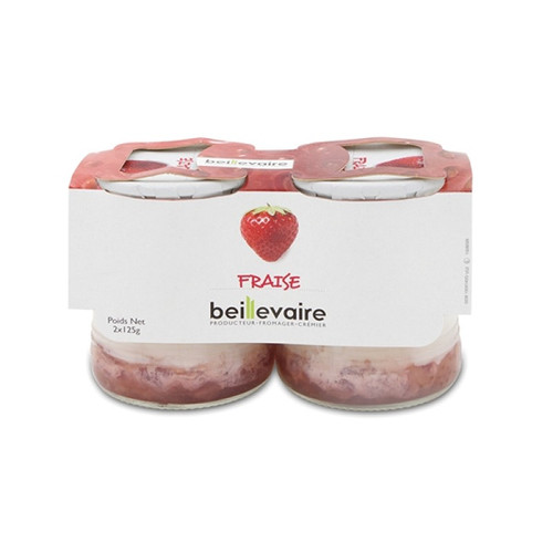 RED FRUITS YOGURT 125g x 8 glass | FlairFood