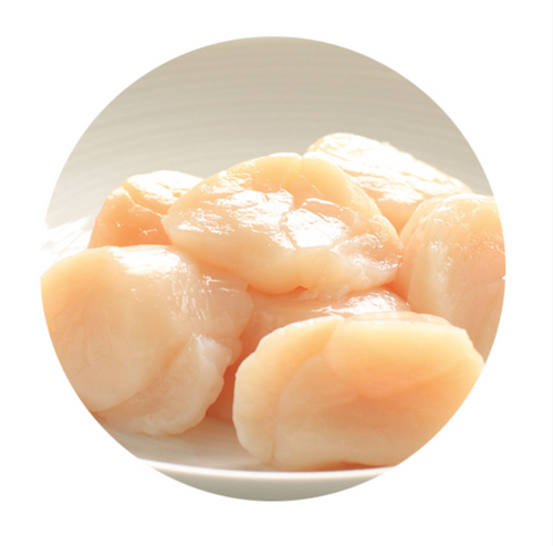 AMERICAN SCALLOPS WITHOUT SHELL AND CORAL 1kg | FlairFood