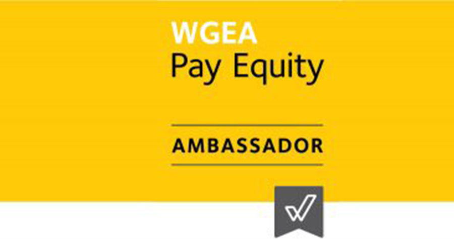 Proud to become a WGEA Pay Equity Ambassador