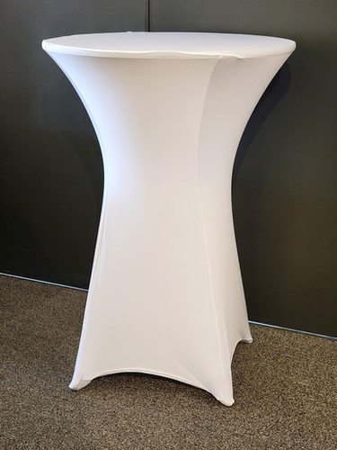 White Spandex Cocktail Covers | My Site