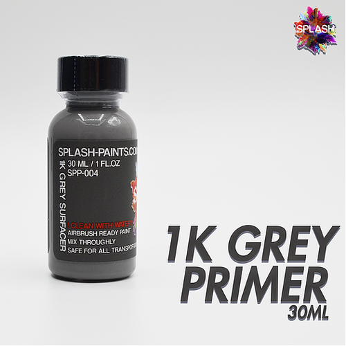 1K Grey Primer 30mL | teamhobby.hk