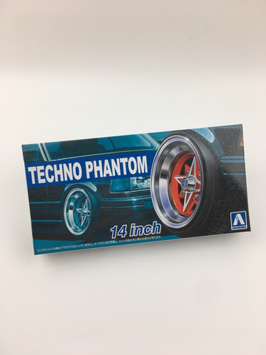 1/24 14"Techno Phantom Wheels and tyres | teamhobby.hk