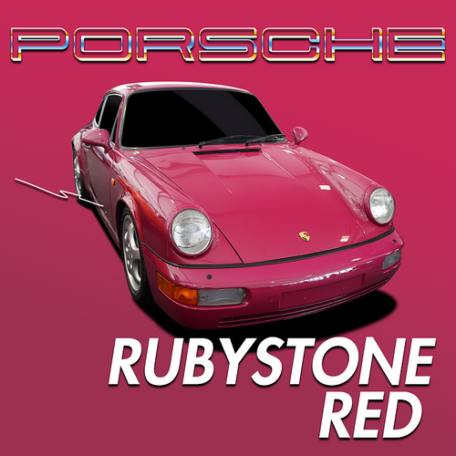 Porsche Rubystone Red | teamhobby.hk