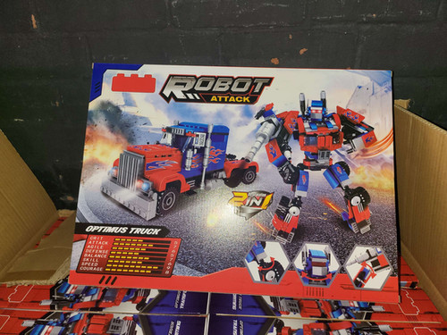 Optimus prime building blocks | dodgy ozies