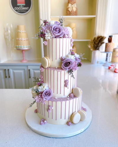 Drip Wedding Cake | cocomint cake