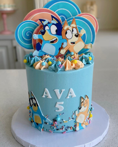 Bluey | cocomint cake
