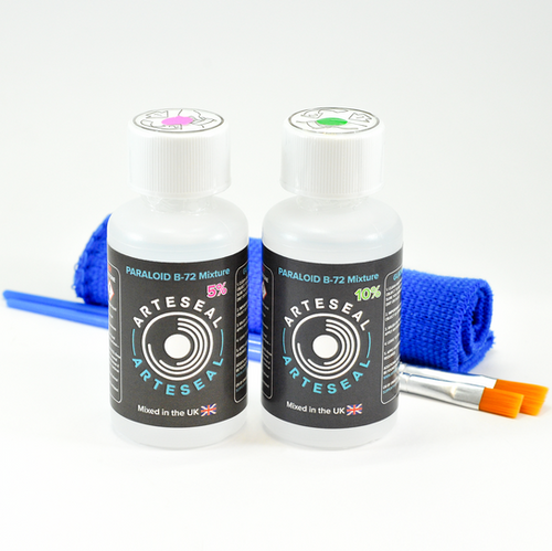 Paraloid™ B-72 (Twin Pack) 2 x 50ml (5% & 10% Concentration) | Metal ...