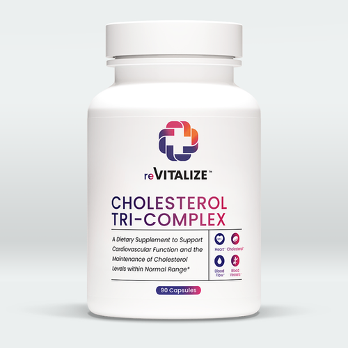 reVITALIZE Cholesterol Tri-Complex+ 30 Day Supply Capsule | reVITALIZE