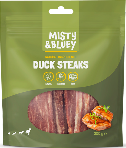 Duck Steaks 300g | Misty & Bluey
